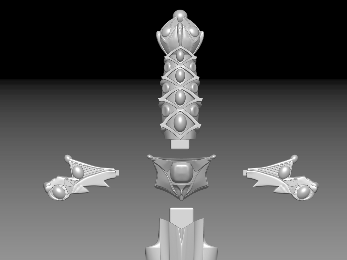 Download Stl File Magical Sword Zelda Ii • 3d Printable Design ・ Cults